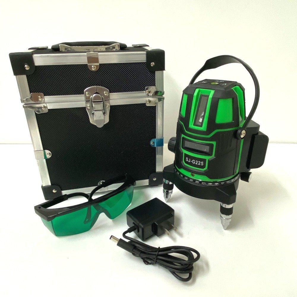 KAPEO カペオ 5ライン グリーンレーザー墨出器 SJ-G225 Ae660141(光学測定器)｜売買されたオークション情報、yahooの ...