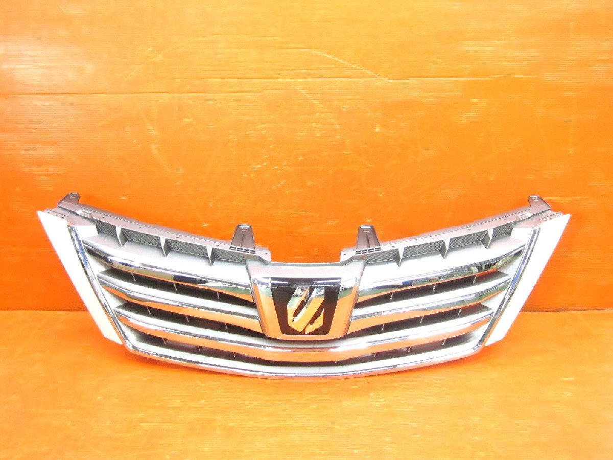 T トヨタ 20系アルファード 後期 純正 フロントグリル 53101-58160 パールホワイト 小傷/線傷あり ツメ折れ無し 品(フロント ...