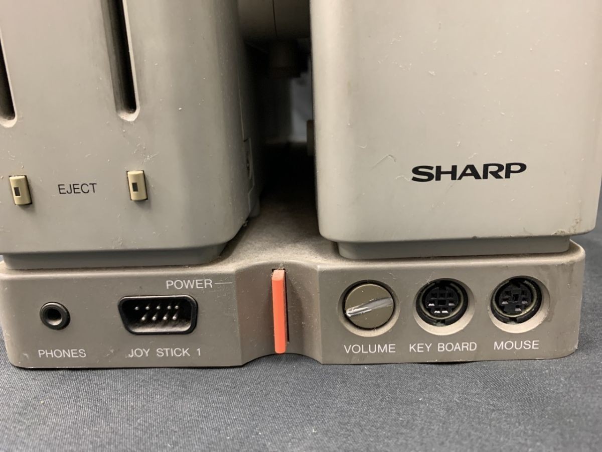 1202-221MK⑯7612 PC X68000 EXPERT HD/ モニター CZ-600DE / キーボード ...