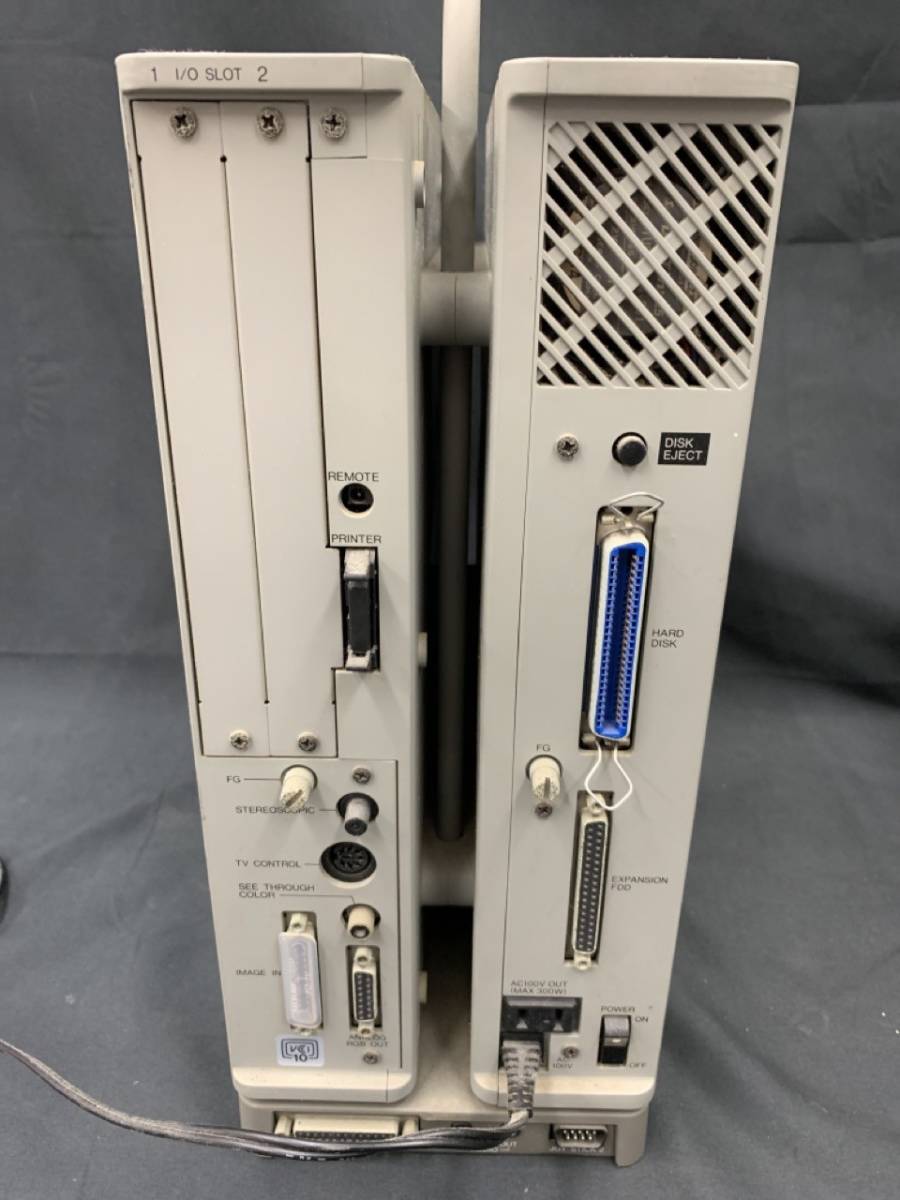 1202-221MK⑯7612 PC X68000 EXPERT HD/ モニター CZ-600DE / キーボード ...