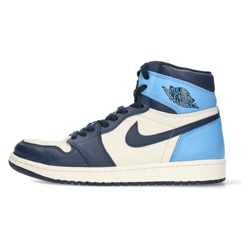 ナイキ NIKE AIR JORDAN 1 RETRO HIGH OG OBSIDIAN 555088-140 27.5cm エアジョーダン1 ...