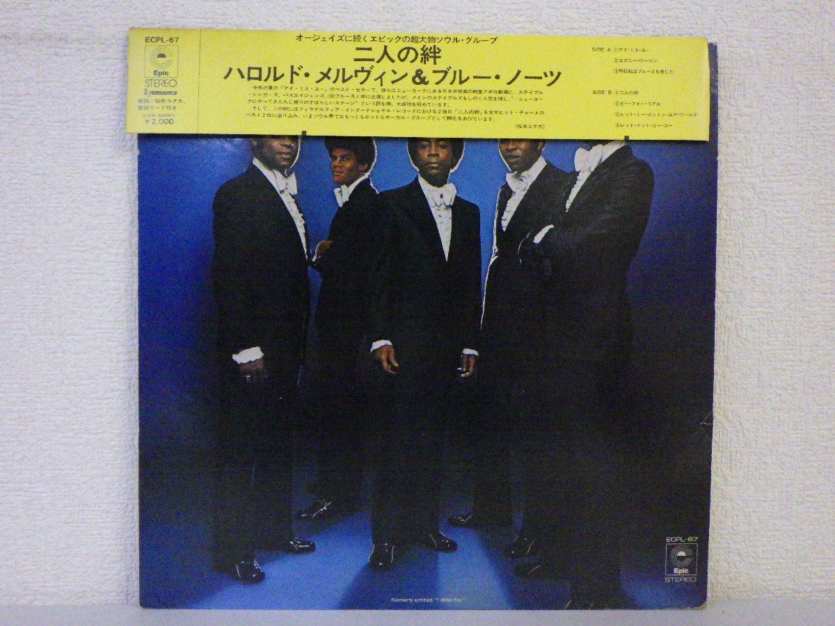 LP レコード 帯 HAROLD MELVIN & THE BLUE NOTES ハロルド メルヴィン＆ブルー ノーツ IF YOU DON ...