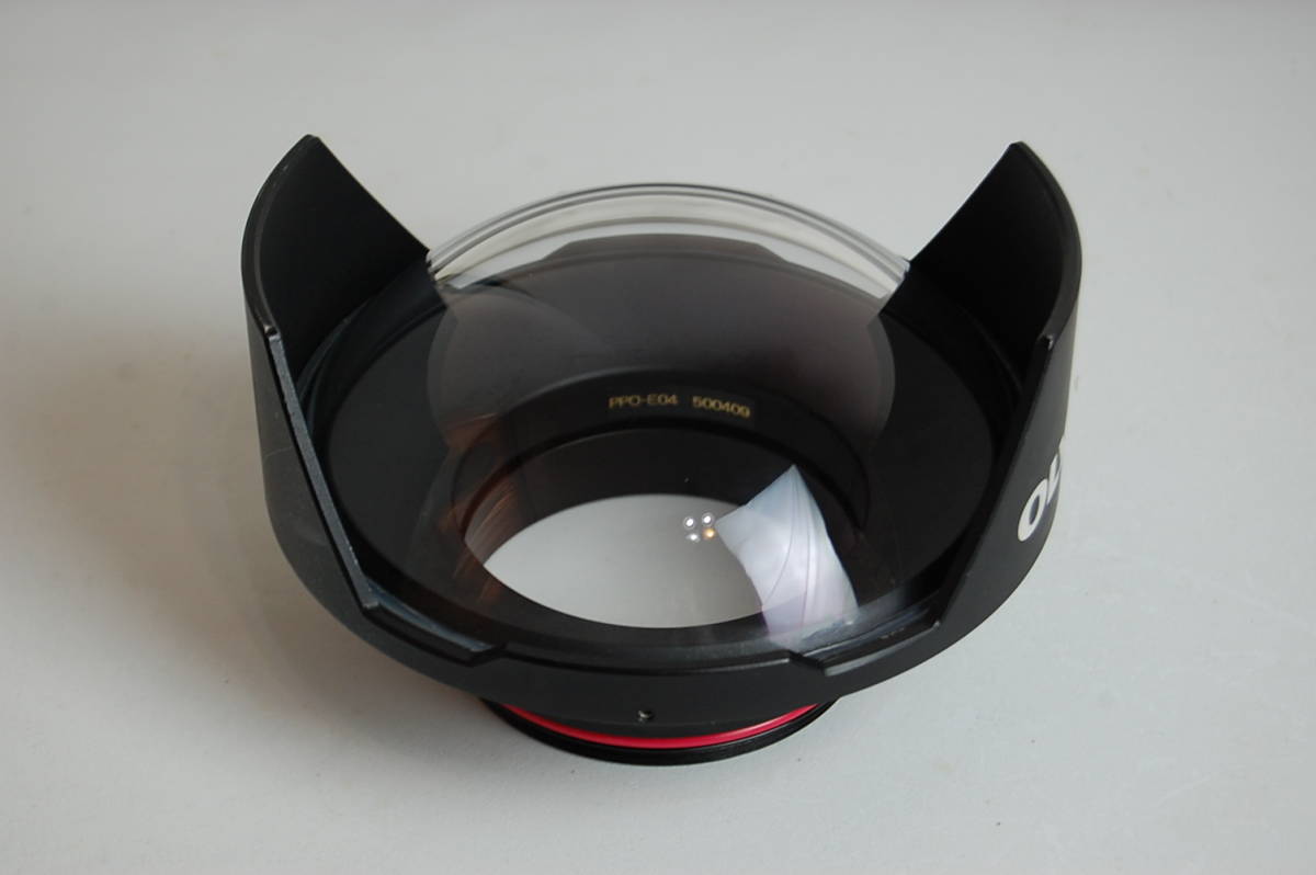 オリンパス OLYMPUS 防水 レンズポート PTLH-E01 / PER-E01 / PPO-E04 水中 カメラハウジング 用 ...