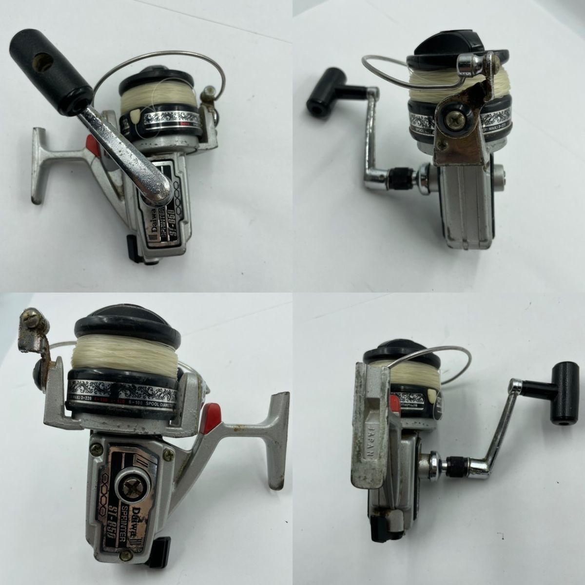 O343-U29-247 Daiwa ダイワ スピニングリール 5点セット MG2650H ST-850 DX ST-30H ST-2 釣り具 ...