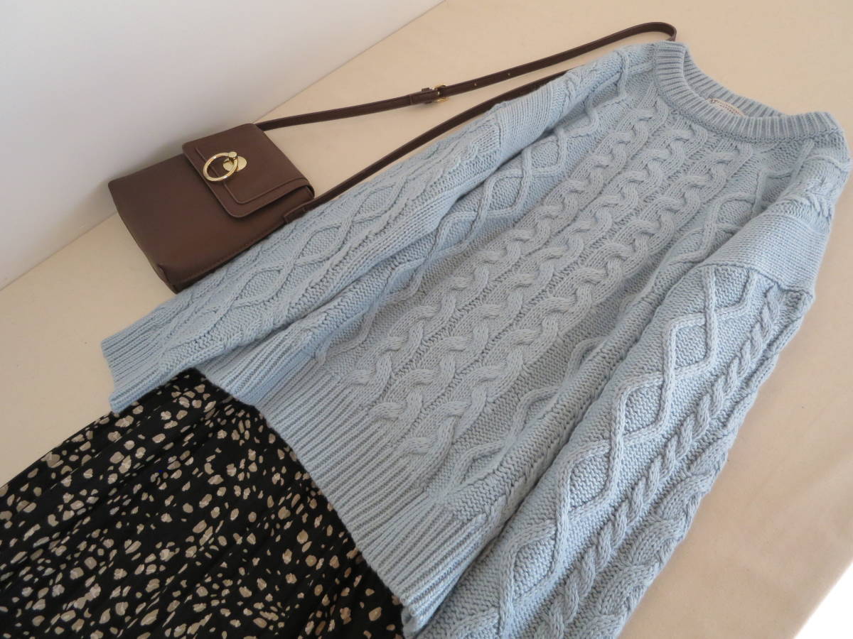 Afternoon Tea 同様 ケーブルニット L933(Mサイズ)｜売買されたオークション情報、yahooの商品情報をアーカイブ公開 - オークファン（aucfan.com）