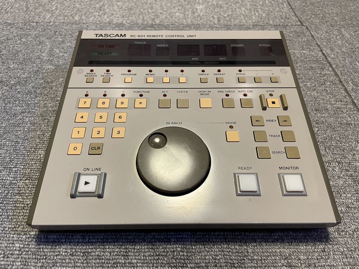 TASCAM CDプレーヤーコントローラ RC-601 現状品(その他)｜売買されたオークション情報、yahooの商品情報をアーカイブ公開 ...