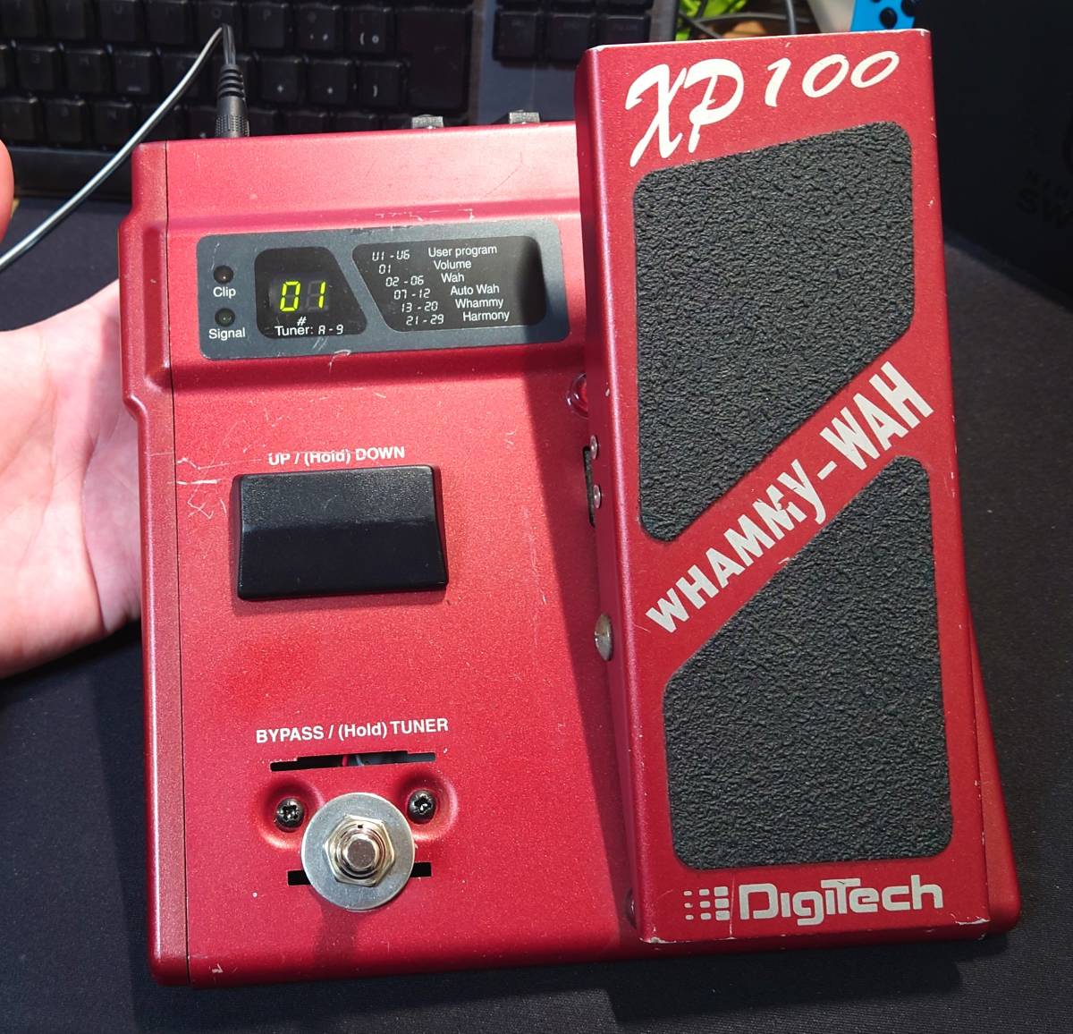 ワーミー＆ワウサウンド DigiTech XP-100 Professional Whammy-Wah Expression Pedal デジテック ワーミー Whammy エフェクター(ワー ...