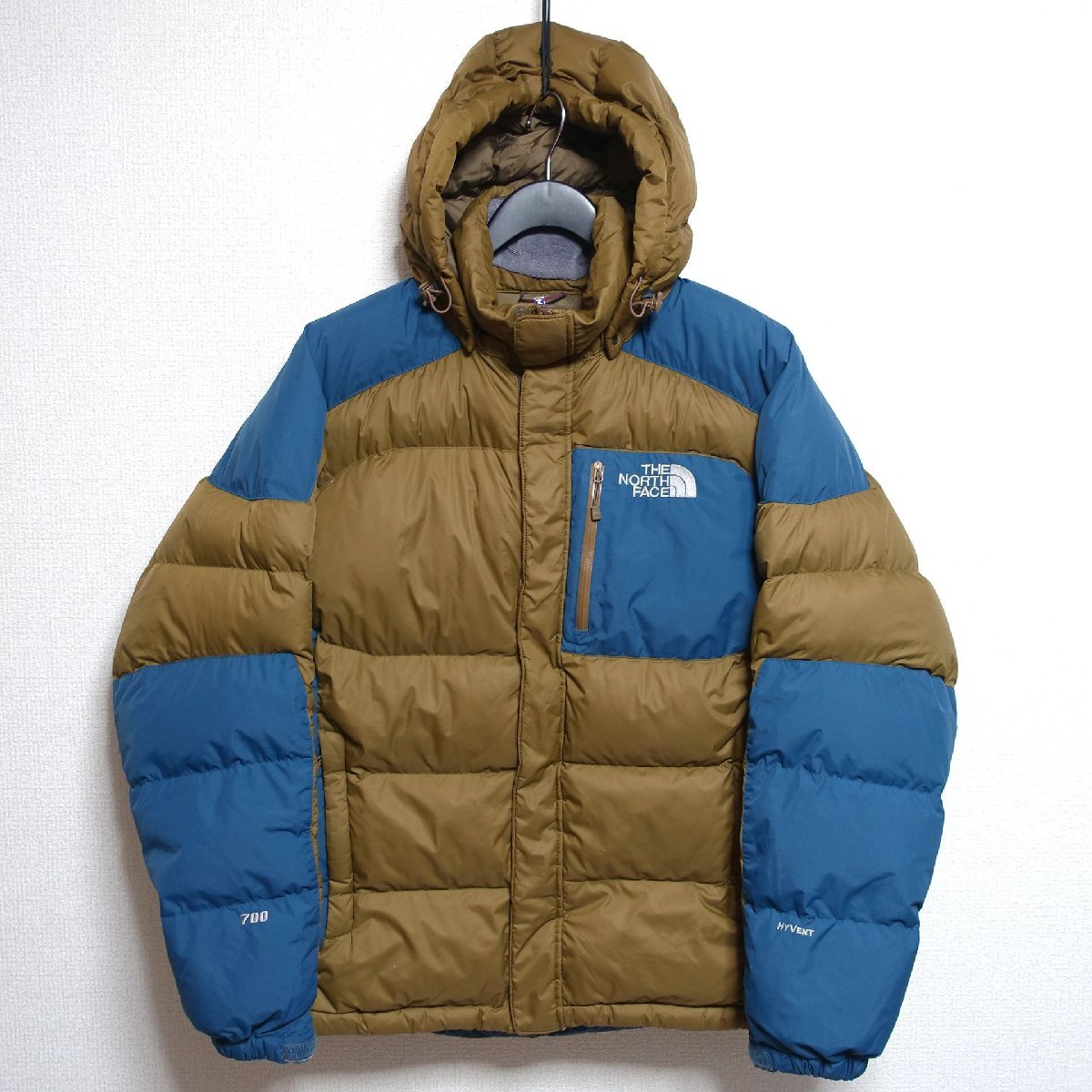 古着 00年代 THE NORTH FACE ノースフェイス ハイベント ダウンジャケット 700FP メンズ Lサイズ 正規品 ブラウン ...