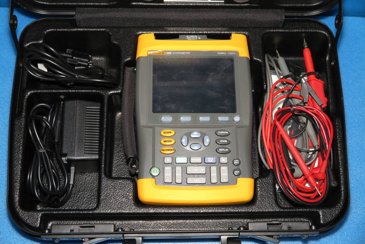 FLUKE 196B デジタルオシロスコープ 1GS/s 100MHz(電気計測器)｜売買されたオークション情報、yahooの商品情報を ...