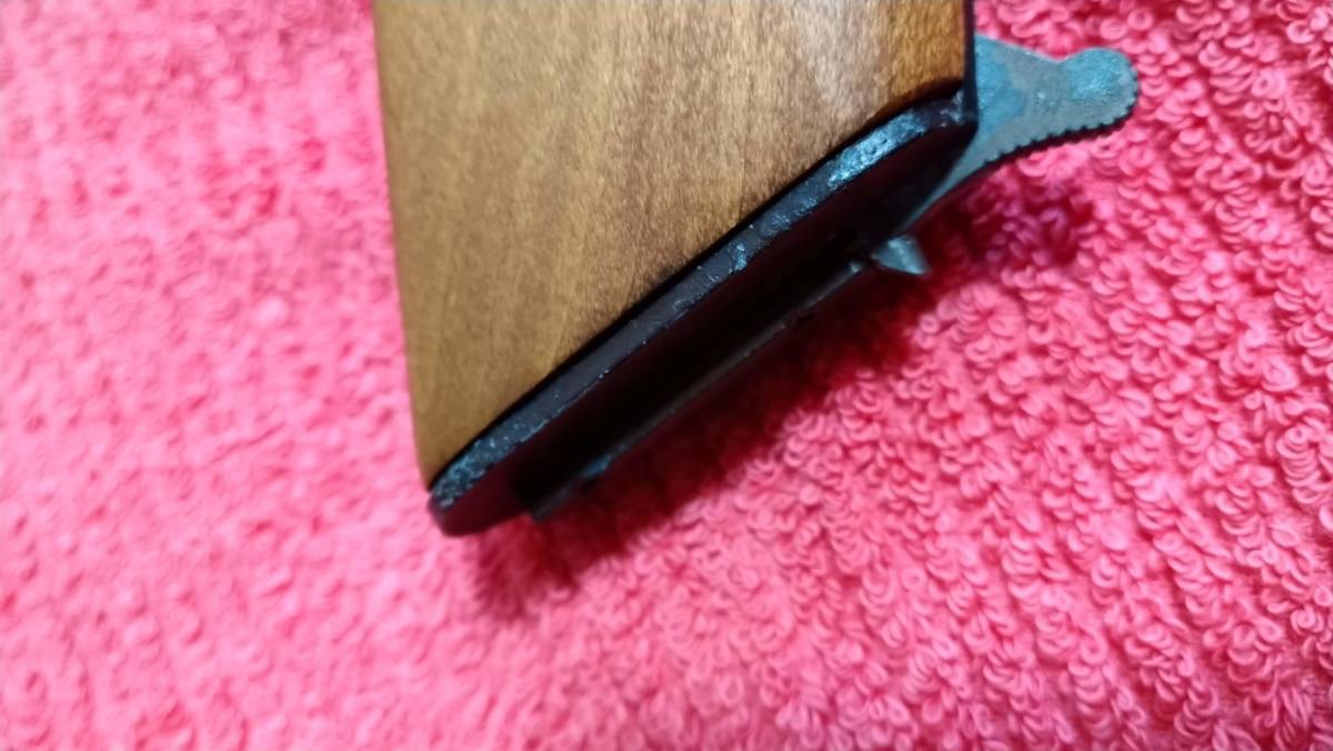 当時物 FUJIMI 日本製 MAUZER M712 HOLSTER STOCK モーゼル M712 用 木製ストック ウッドストック(パーツ ...