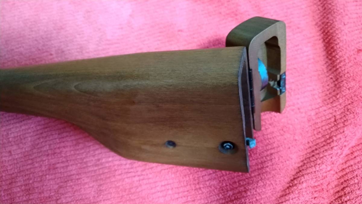 当時物 FUJIMI 日本製 MAUZER M712 HOLSTER STOCK モーゼル M712 用 木製ストック ウッドストック(パーツ ...