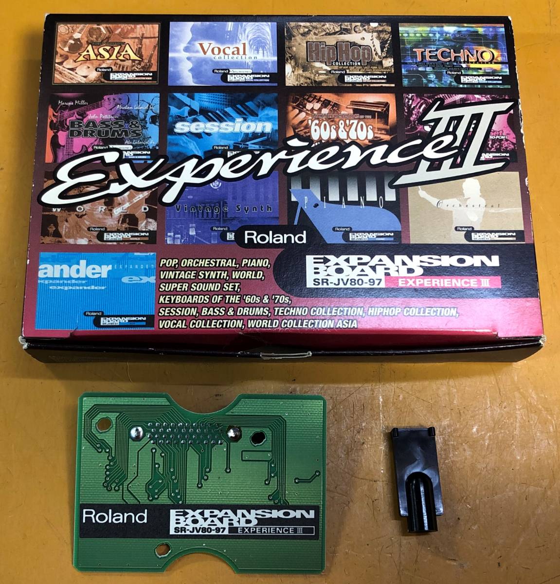 Roland ローランド EXPANSION BOARD Ⅲ エクスパンションボード SR-JV80-97(音源モジュール)｜売買された ...