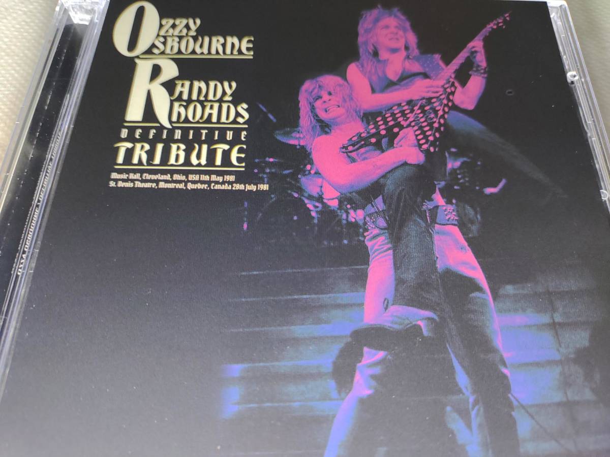 オジー オズボーン 1981年 SDB ライブ Live Ozzy Osbourne Randy Rhoads Definitive ...