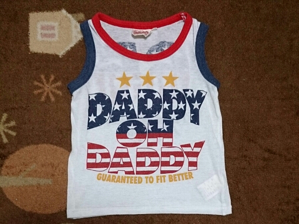 ダディーオーダディー DADDY OH DADDY タンクトップ110cm(110（105～114cm）)｜売買されたオークション情報、yahooの商品情報をアーカイブ公開 - オークファン ...