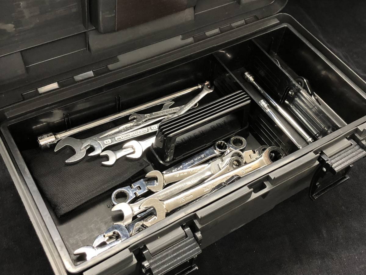 45555 ソケット大量 工具セット ラチェット スパナ メガネ 工具箱 Deen TOP SK11 管 a0109-1-10B(工具セット)｜売買されたオークション情報、yahooの商品情報 ...