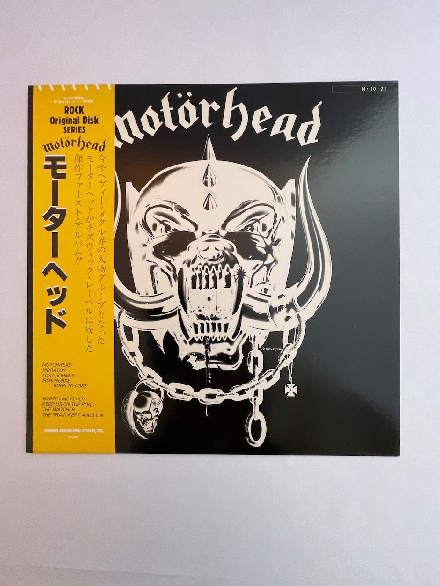MOTORHEAD/MOTORHEAD ファーストアルバム レコード 帯付 Chiswick Records Rock Original ...