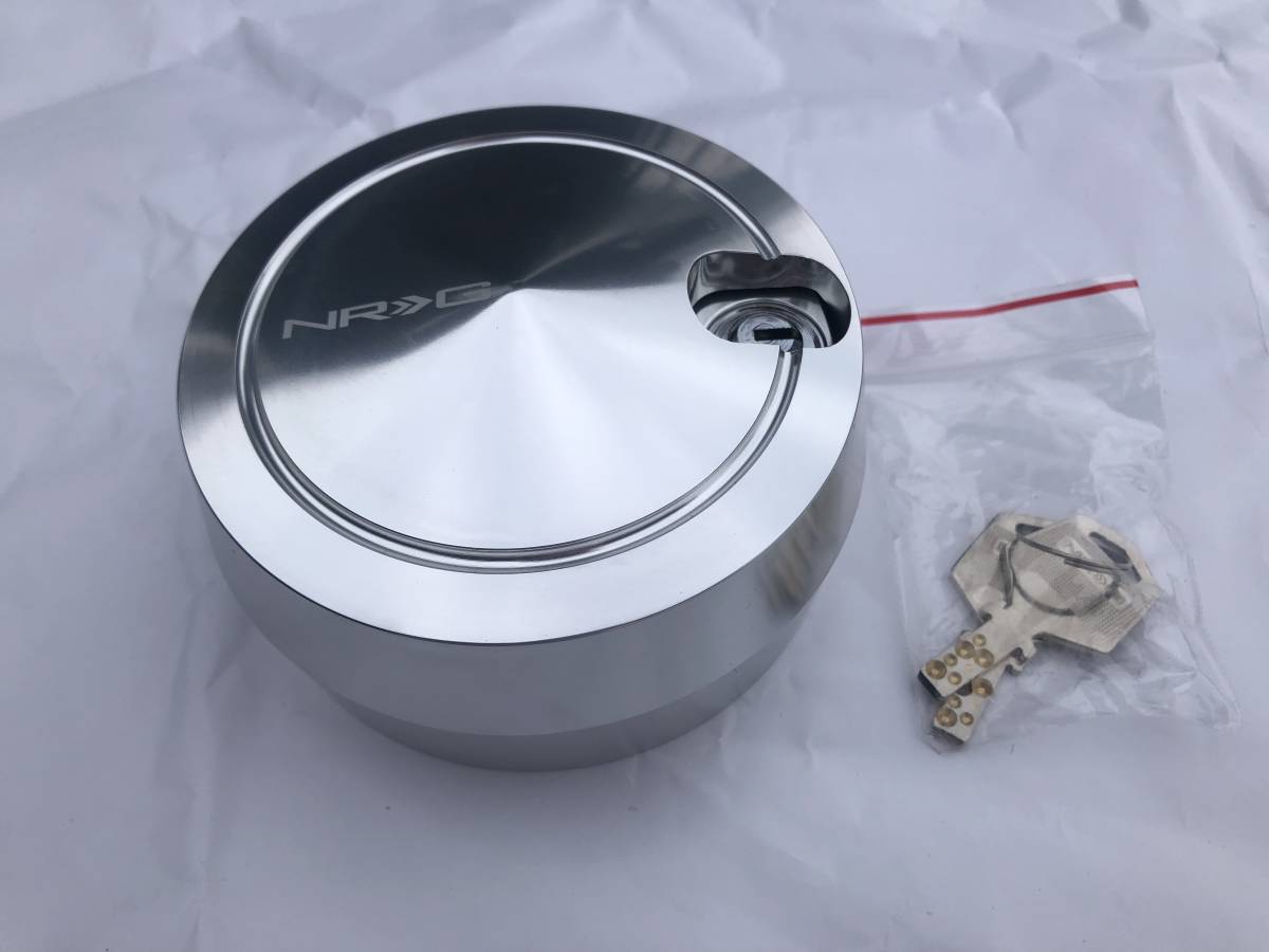 NRG Quick Lock 2.0 シルバー クイックロック USDM クイックリリースステアリング用ロックカバー 防犯 anti ...