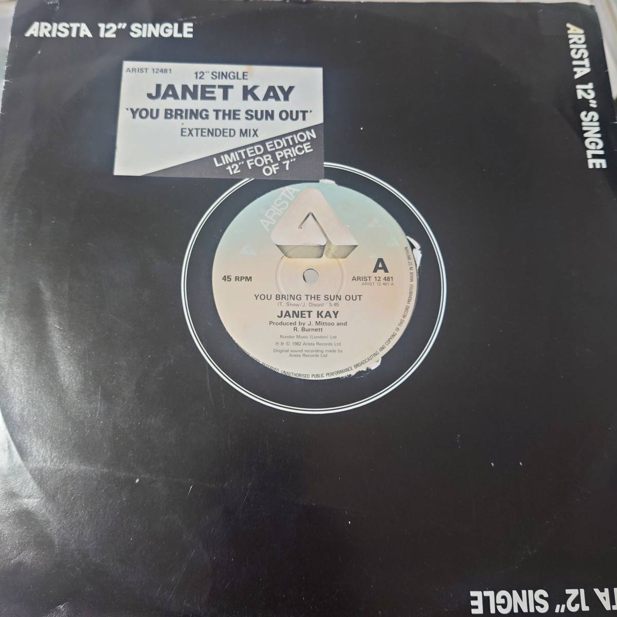 レア Janet Kay - You Bring The Sun Out / Jackie Mittoo - Jackie's Rockers ...