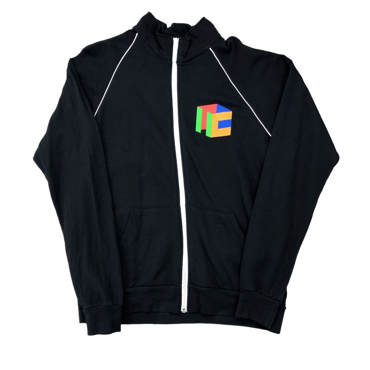 The Cubicle.US ジップアップジャケット サイズ:M相当 フルジップ ロゴプリント アメリカ古着 ブラック J O 2301-330(その他)｜売買されたオークション情報 ...