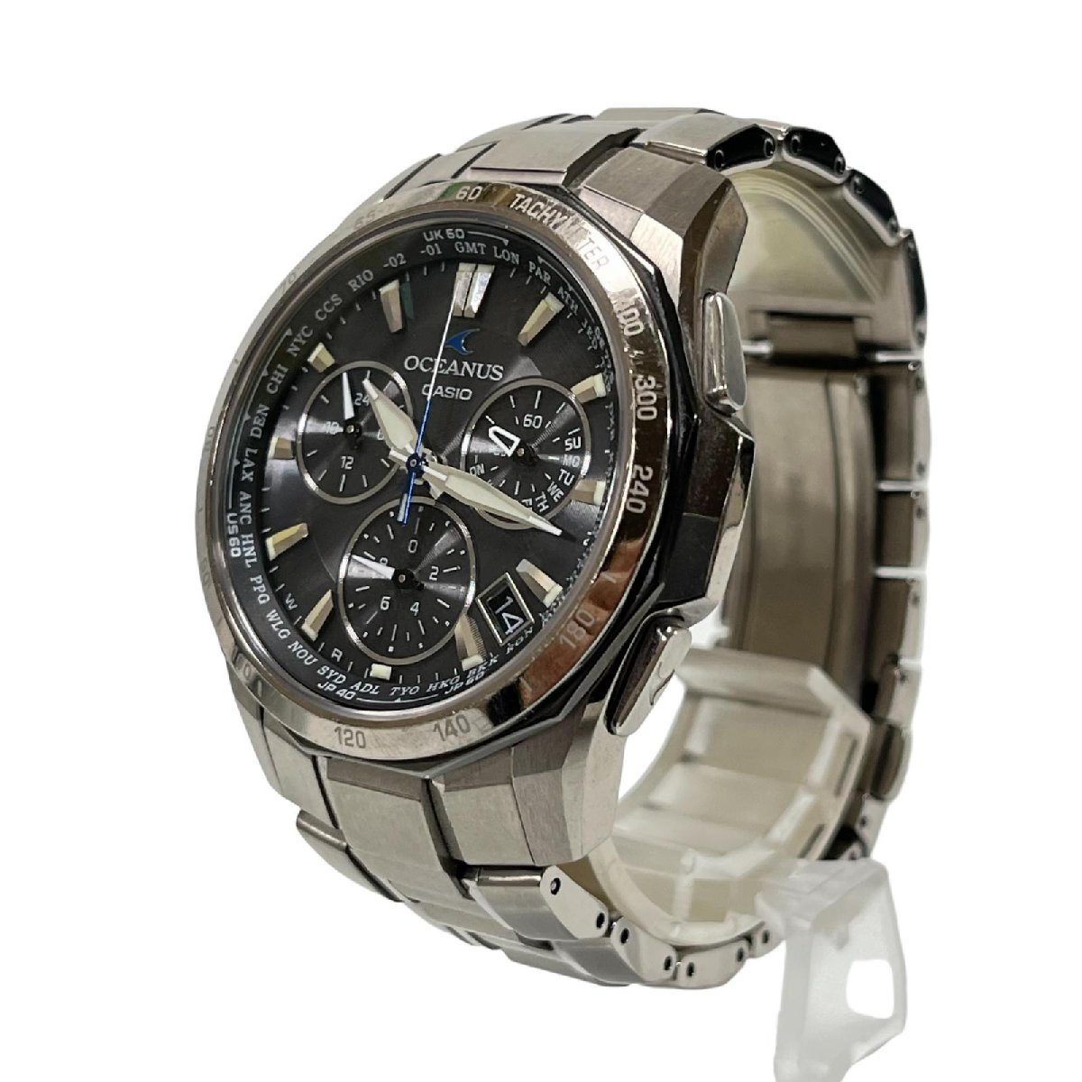 CASIO カシオ OCEANUS オシアナス マンタ OCW-S1000 ブラック文字盤 メンズ 稼働品(OCEANUS)｜売買された ...
