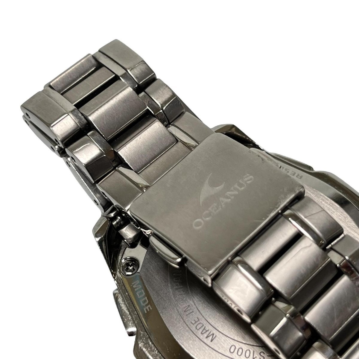CASIO カシオ OCEANUS オシアナス マンタ OCW-S1000 ブラック文字盤 メンズ 稼働品(OCEANUS)｜売買された ...