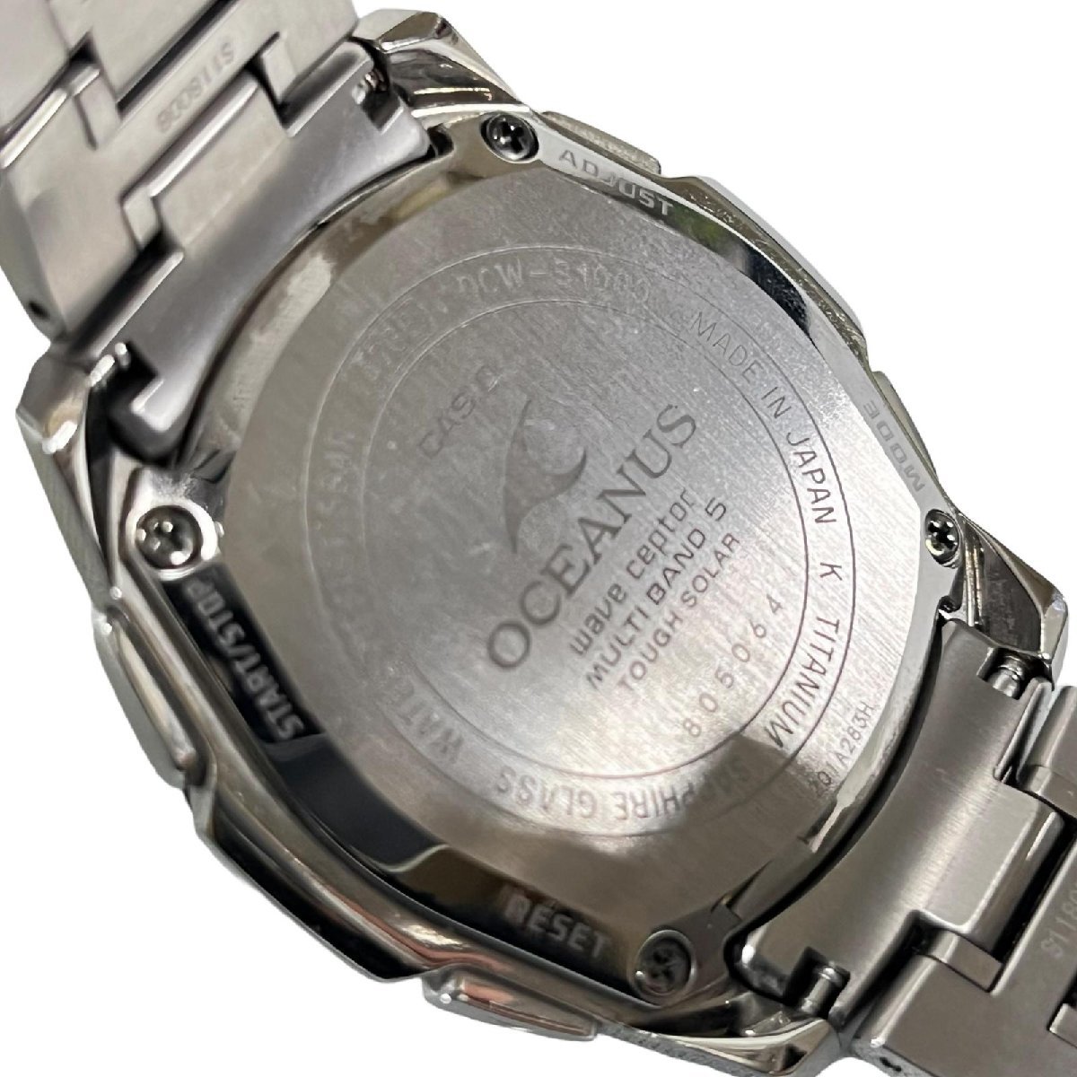 CASIO カシオ OCEANUS オシアナス マンタ OCW-S1000 ブラック文字盤 メンズ 稼働品(OCEANUS)｜売買された ...