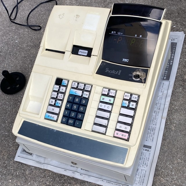 東芝 TEC レジスター shallot Ⅱ MA-500 ジャンク品(レジスタ)｜売買されたオークション情報、yahooの商品情報をアーカイブ公開 - オークファン（aucfan.com）