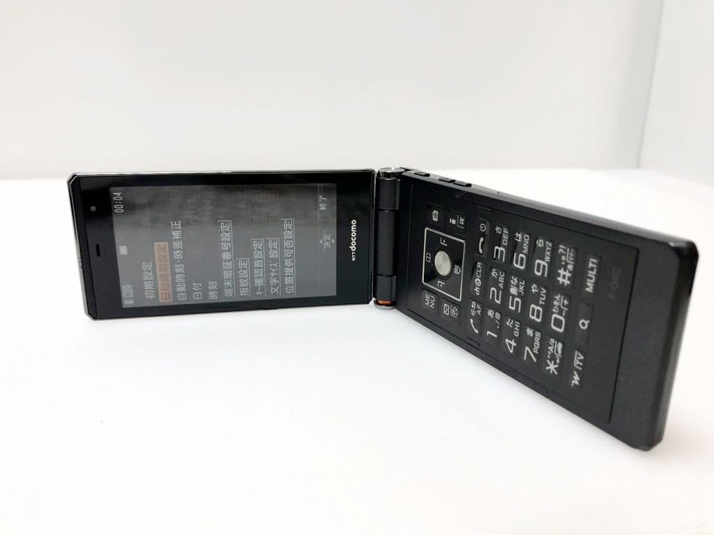E2-BK docomo STYLE series F-04D FOMA 防水 Bluetooth ワンセグ おサイフケータイ 赤外線通信 ...