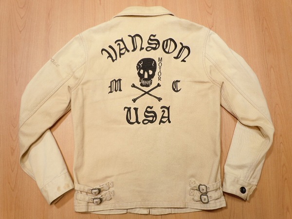 VANSON × JACKROSE バンソン ジャックローズ コラボ スポーツジャケット 3 刺繍 クロスボーン スカル コットンジャケット 古着 h(その他)｜売買されたオークション情報 ...