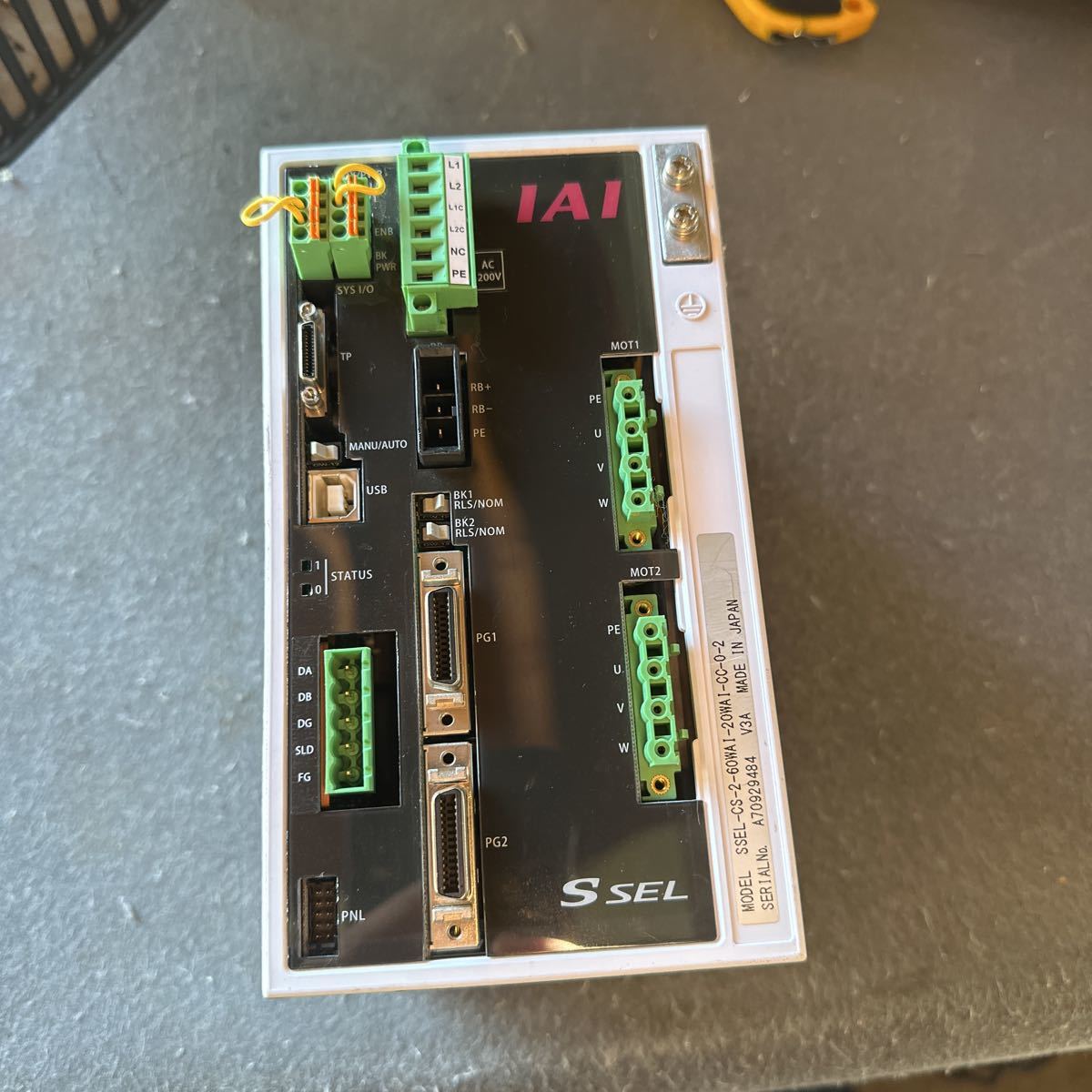 C522 IAI SSEL-CS-2-60WAI-60WAI-DV-O-2 現状出品(電材、配電用品)｜売買されたオークション情報、yahoo ...