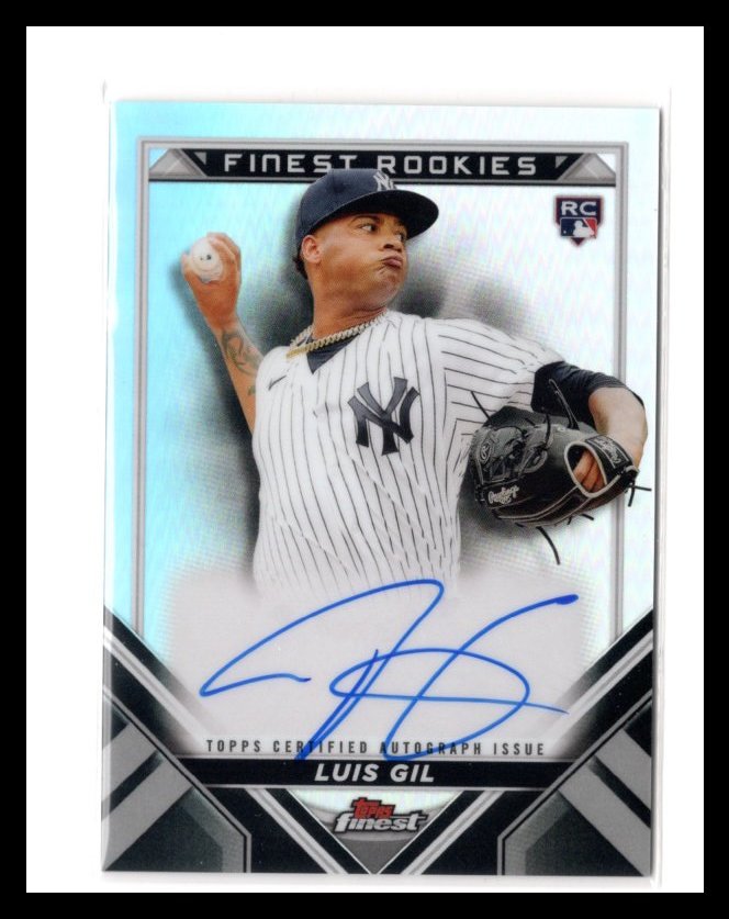 2022 Topps Finest LUIS GIL RC Autograph(Topps)｜売買されたオークション情報、yahooの商品情報 ...
