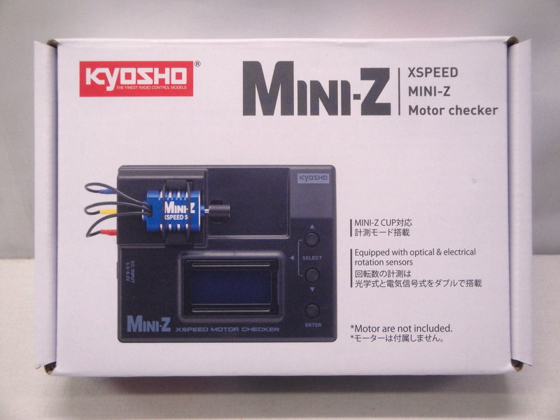 カメ 京商 MINI-Z ミニッツ モーターチェッカー XSPEED MINI-Z Motor checker No.MZW124 ...