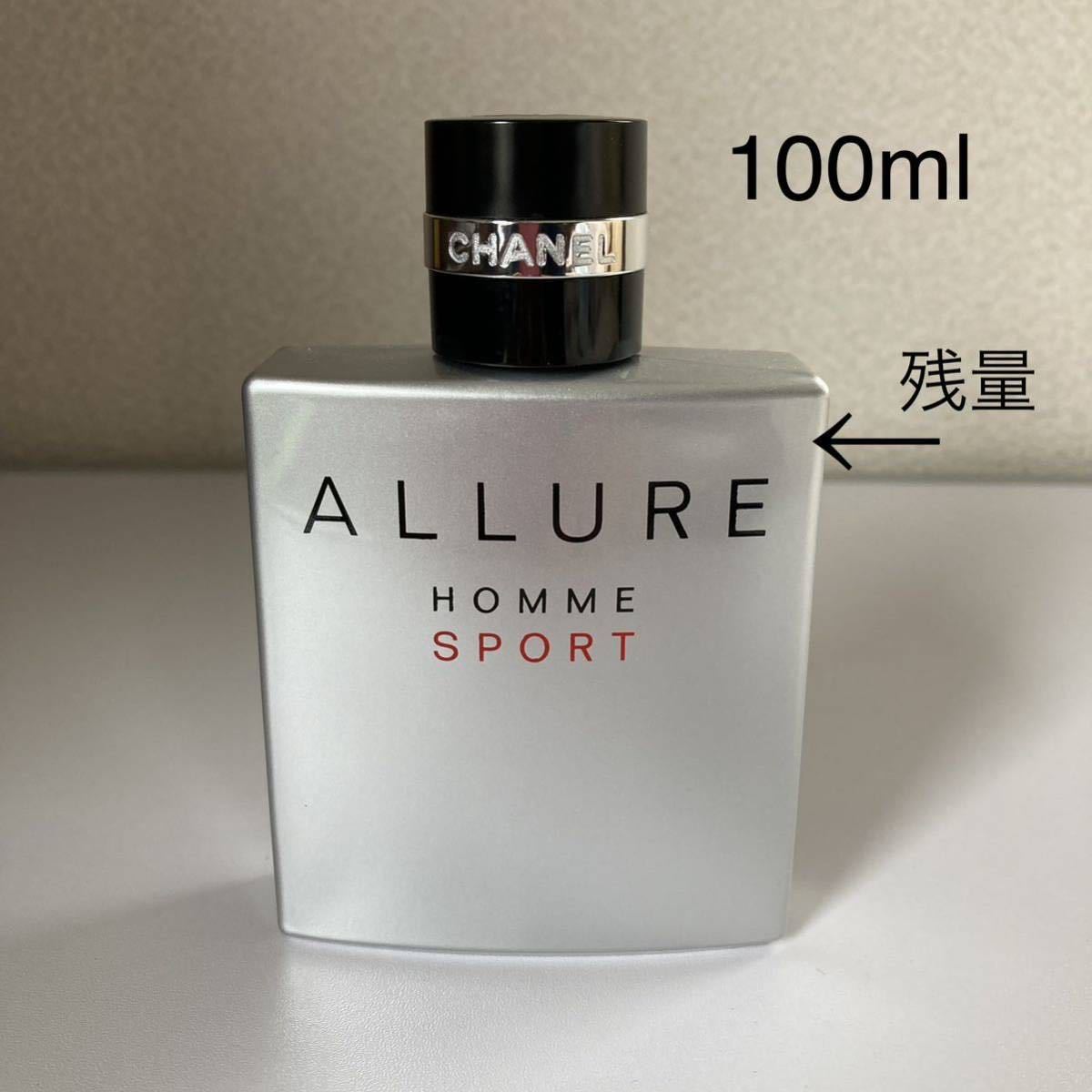100ml CHANEL ALLURE HOMME SPORT 香水 シャネル アリュールオムスポーツ オードトワレ(シャネル)｜売買されたオークション情報、yahooの商品情報をアーカイブ ...