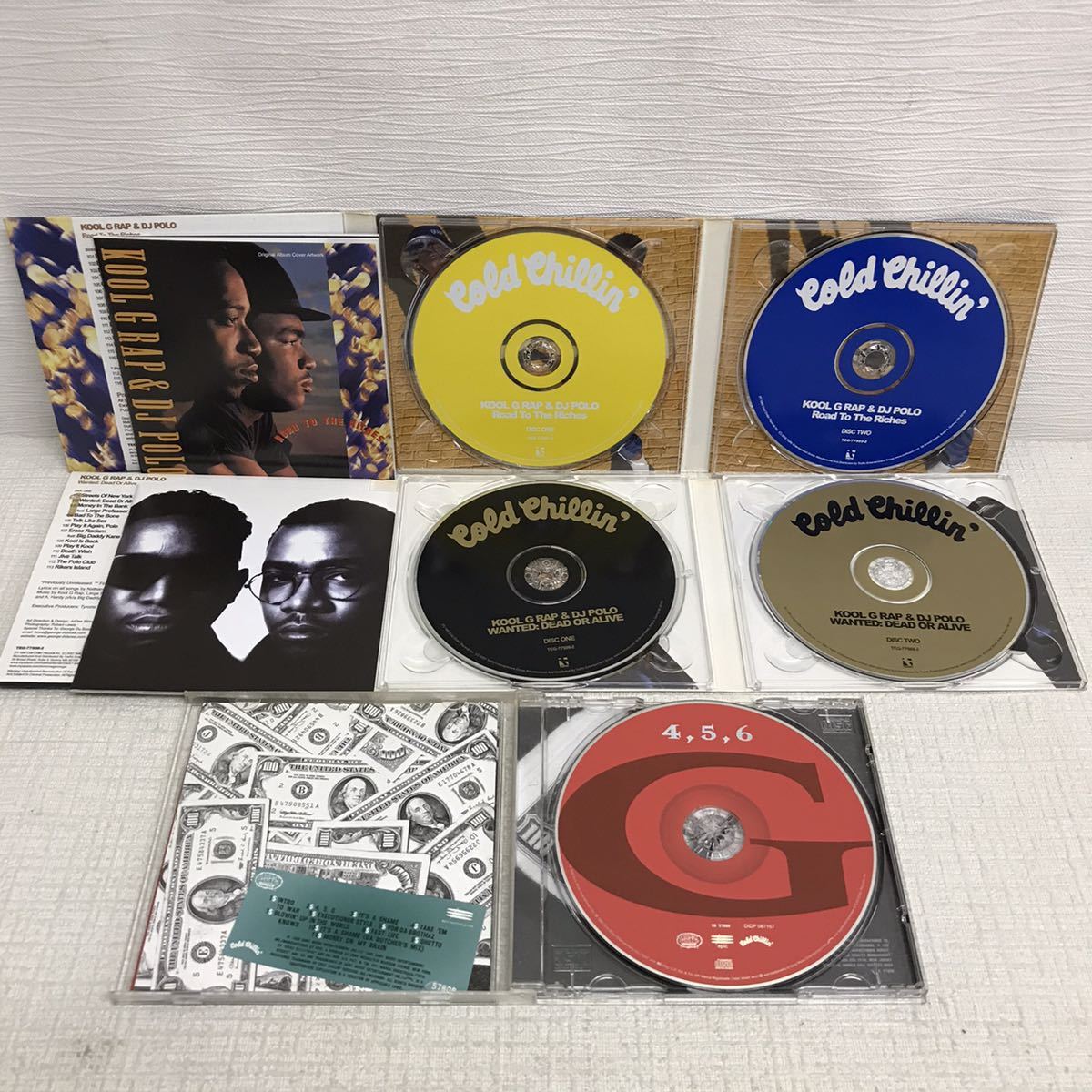 KY0209A KOOL G RAP & DJ POLO CD 3枚セット デジパック Road To The Riches/Wanted ...