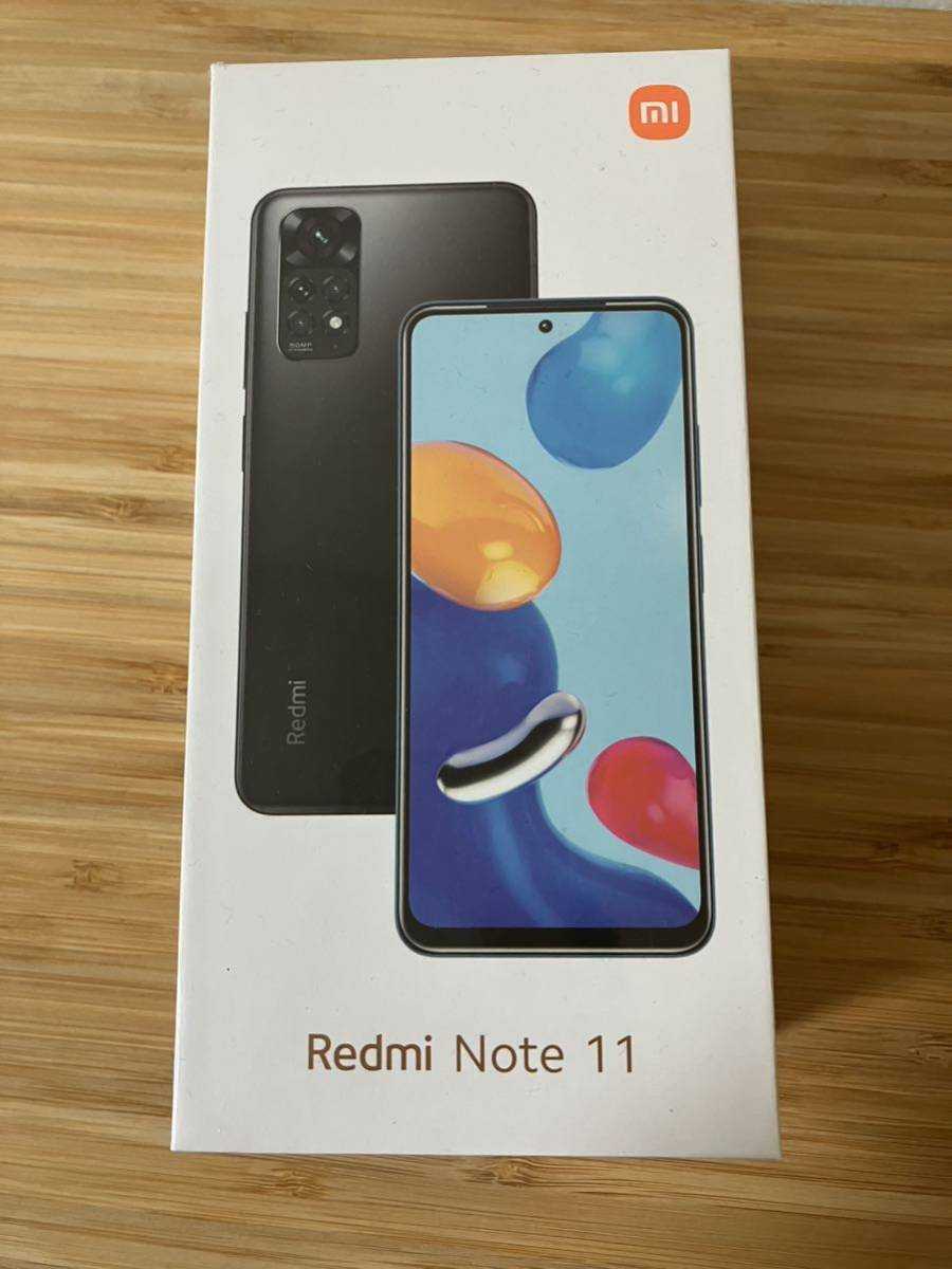 ③Xiaomi Redmi Note 11 SIMフリー グラファイトグレー Graphite Gray 4GB/64GB 通電確認済(Android)｜売買されたオークション情報、yahoo ...