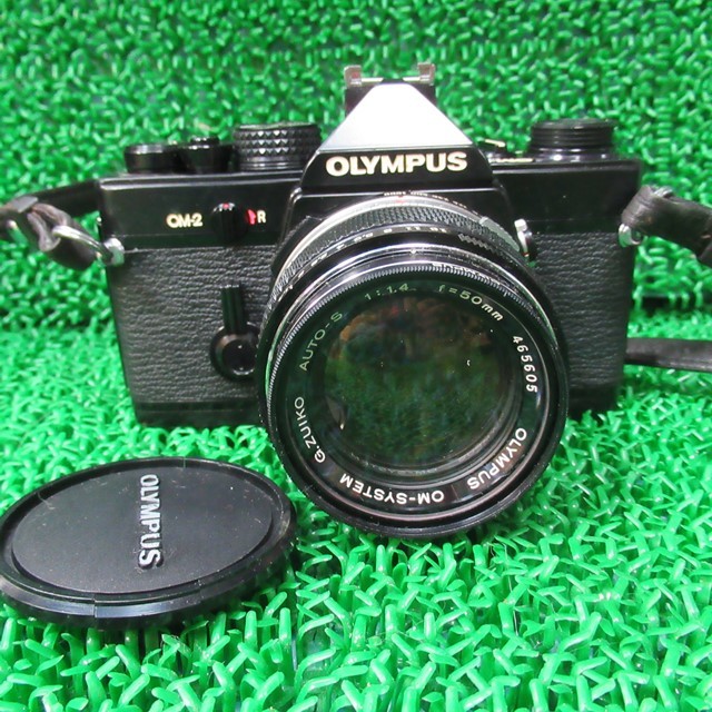 OLYMPUS OM2 OLYMPUS OM-SYSTEM G.ZUIKO AUTO-S 1:1.4 f=50mm ジャンク(オリンパス ...