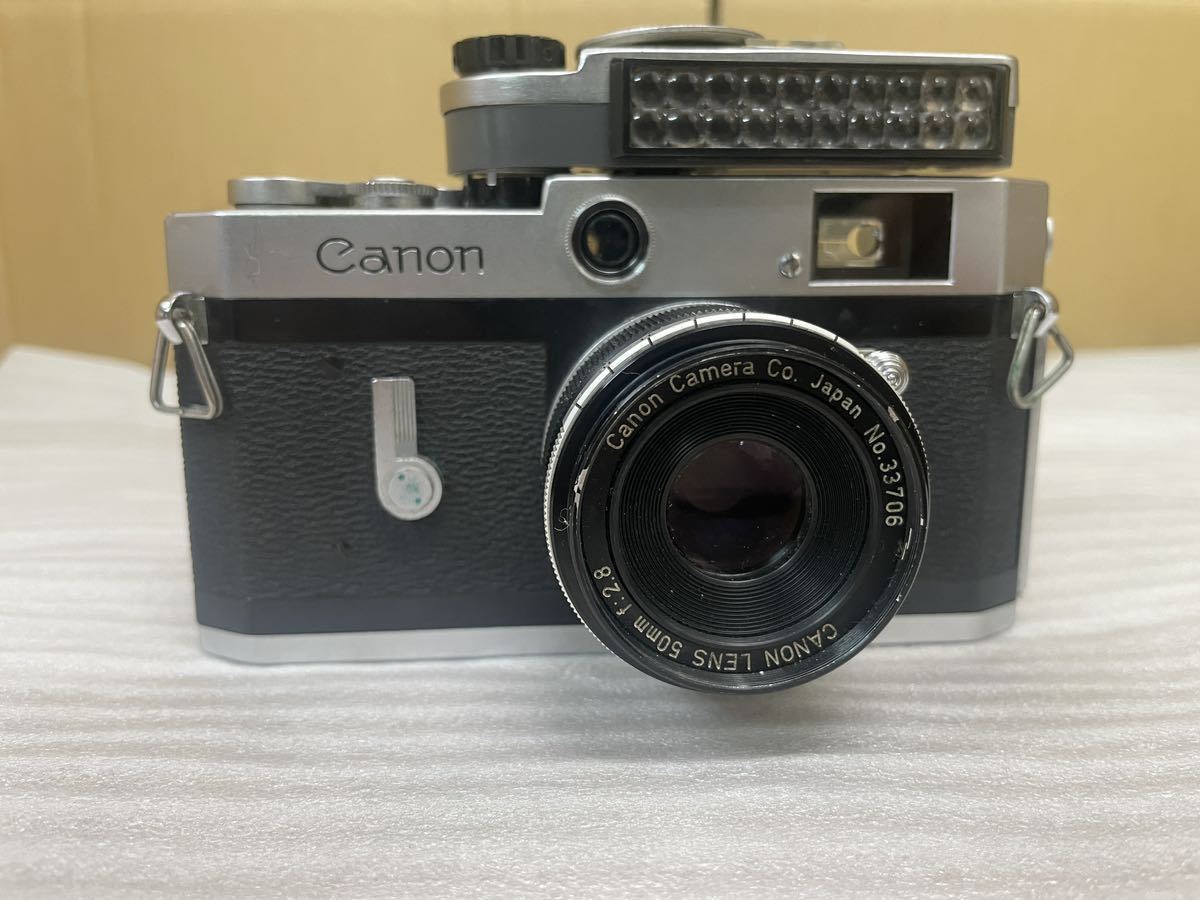 Canon CAMERA Company Inc. LENS 50mm f:2.8 中は綺麗に見る カバーはポロポロその他確認環境無い から ...