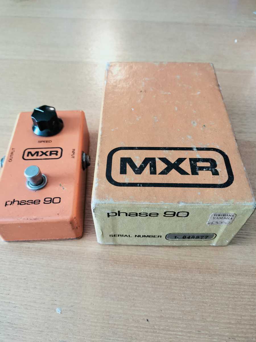 MXR phase90 Vintage(フェイザー)｜売買されたオークション情報、yahooの商品情報をアーカイブ公開 - オークファン（aucfan.com）