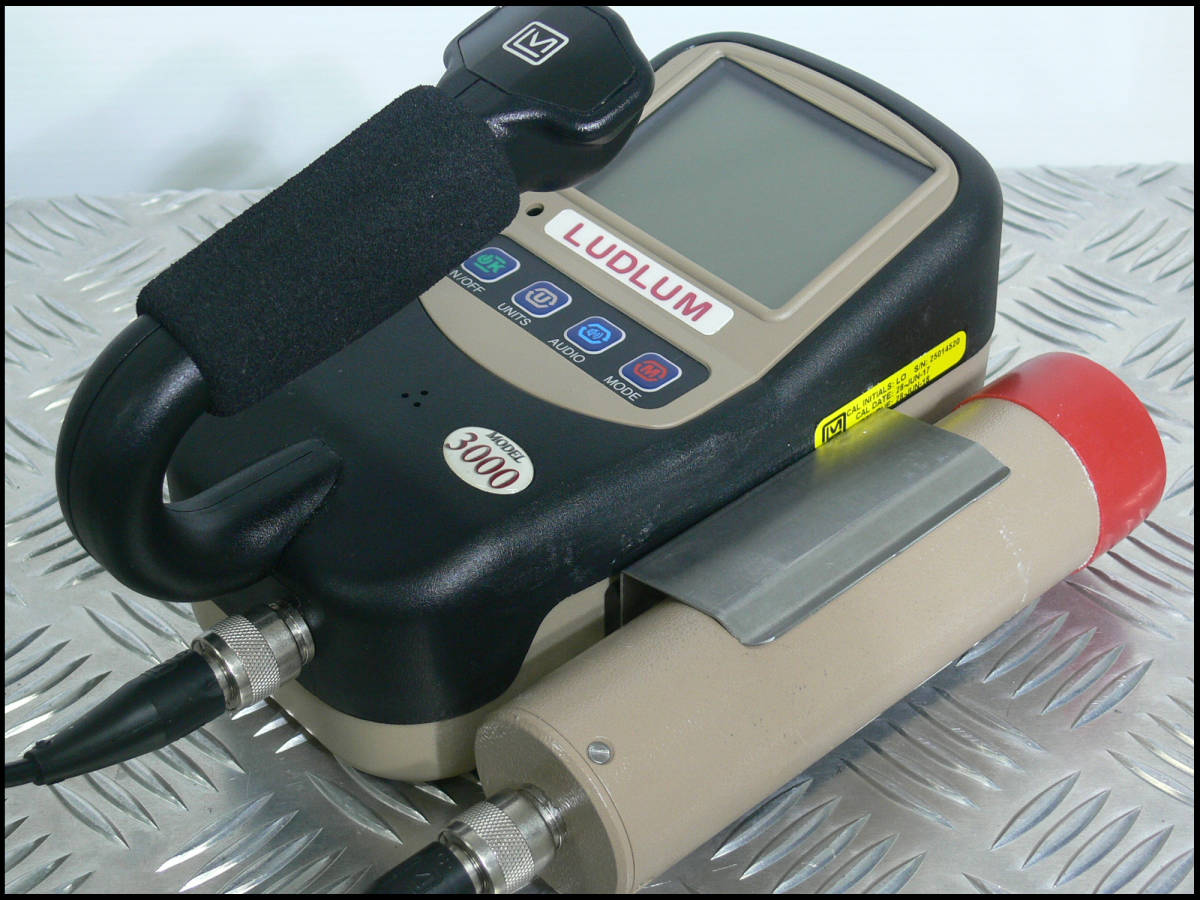 品 LUDLUM 3000型 検査器 44-3 低エネルギーγ線サーベイメータ 放射能測定器 管理⑦(環境測定器)｜売買されたオークション情報 ...