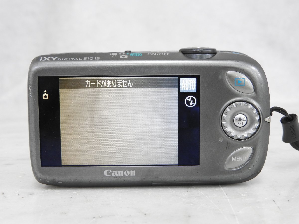 Canon キャノン IXY DIGITAL 510IS コンパクトデジタルカメラ 12.1 MEGA PIXELS ジャンク(キヤノン ...