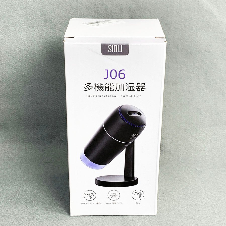 品 多機能加湿器 J06 500ml マイナスイオン 除菌ライト 空気清浄 SIOLI M9393(加湿器)｜売買されたオークション情報 ...