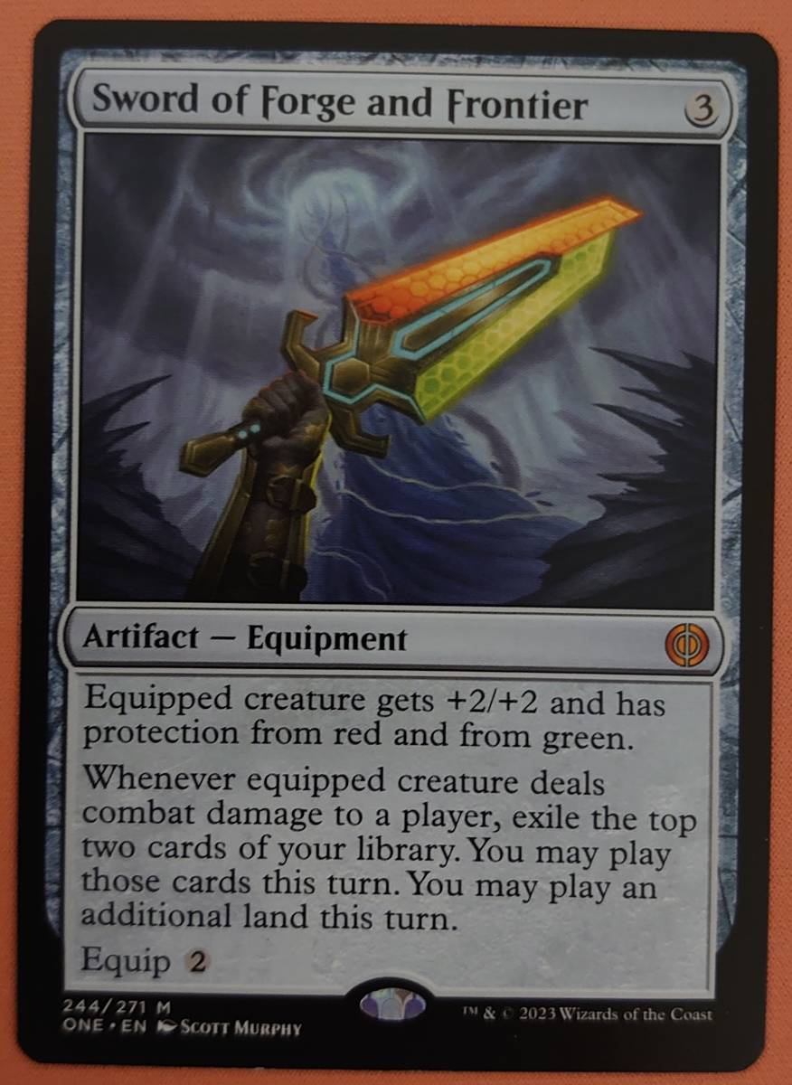 MTG 鉱炉と前線の剣/Sword of Forge and Frontie 英語(アーティファクト)｜売買されたオークション情報、yahoo ...