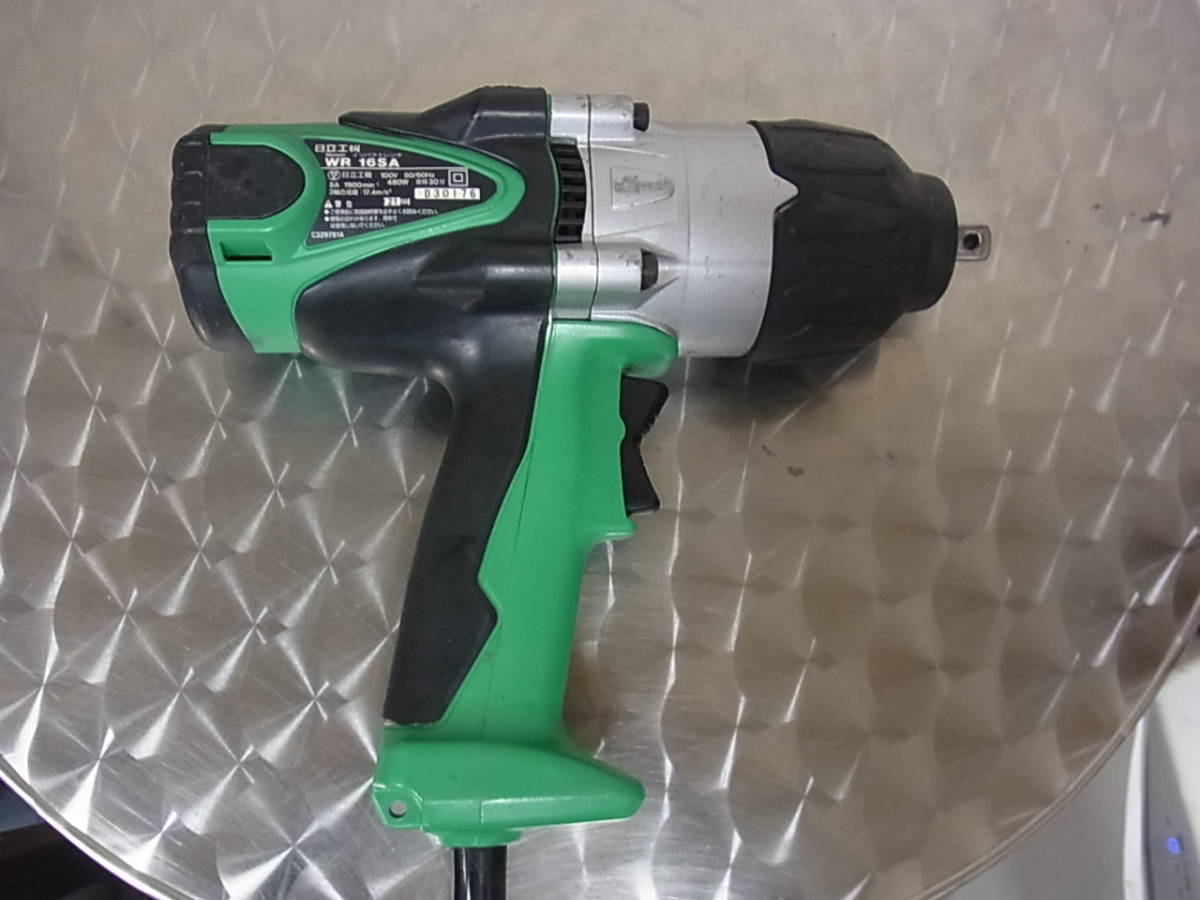 HITACHI/日立工機 16mmインパクトレンチ WR16SA/ジャンク(本体)｜売買されたオークション情報、yahooの商品情報を ...