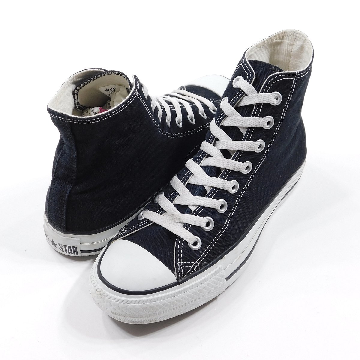 コンバース M9160 オールスター HI キャンバス ブラック Size 7.5 #90966 Converse アメカジ スニーカー(26 ...