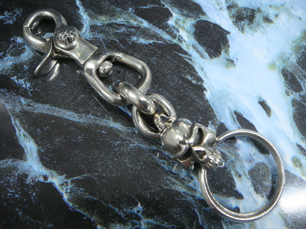 THIRTEENDESIGNS MAD SKULL KEY CHAIN サーティーンデザインズ マッドスカル キーチェーン(キーチェーン ...