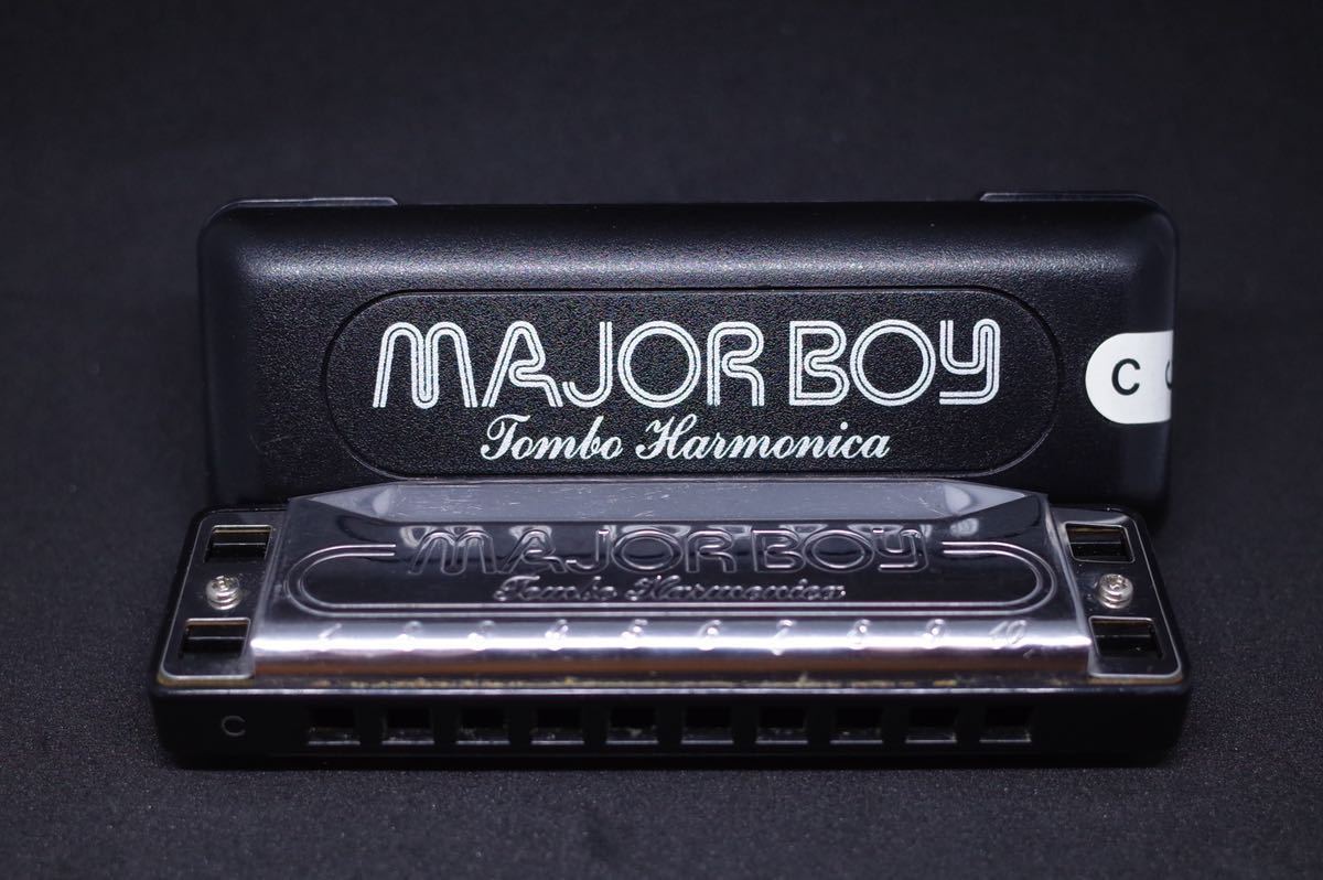 TOMBO MAJOR BOY key C ブルースハープ ハーモニカ(ハーモニカ、ブルースハープ)｜売買されたオークション情報、yahooの ...