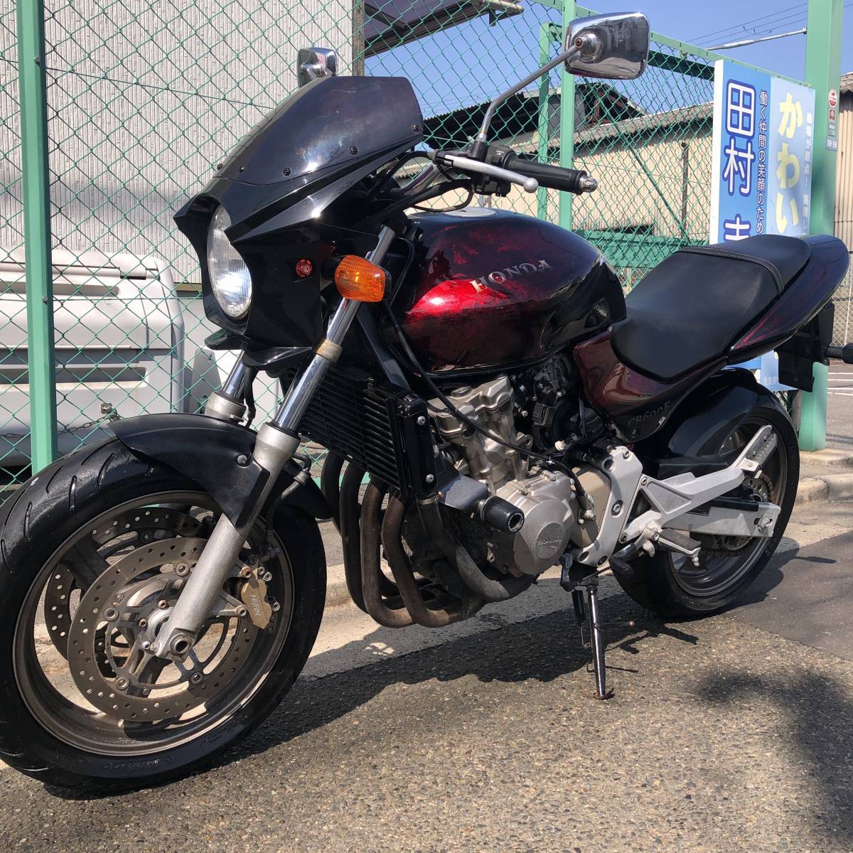 ホンダ ホーネット600 PC34 44093㎞ レオビンチマフラー カウル 全国配送 売切 検 CBR600F CB600F CBF600 ...