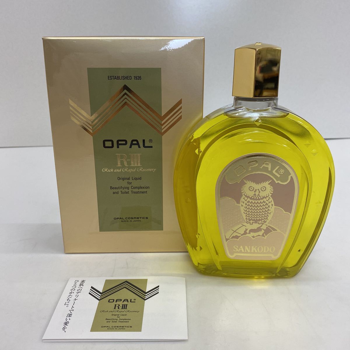 9 薬用オパールR-Ⅲ OPAL 普通肌 乾性肌 敏感肌用化粧水 460mL 三香堂 ロングセラー商品 美容原液(美容液)｜売買されたオークション情報、yahooの商品情報をアーカイブ公開 ...