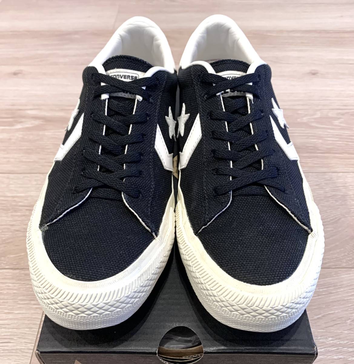 CONVERSE PL ST REACT OX / Canvas PRO-LEATHER SKATEBOARD コンバース リアクト オックス / キャンバス プロレザー スケートボード(26 ...