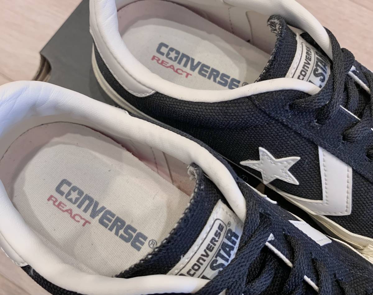 CONVERSE PL ST REACT OX / Canvas PRO-LEATHER SKATEBOARD コンバース リアクト オックス ...